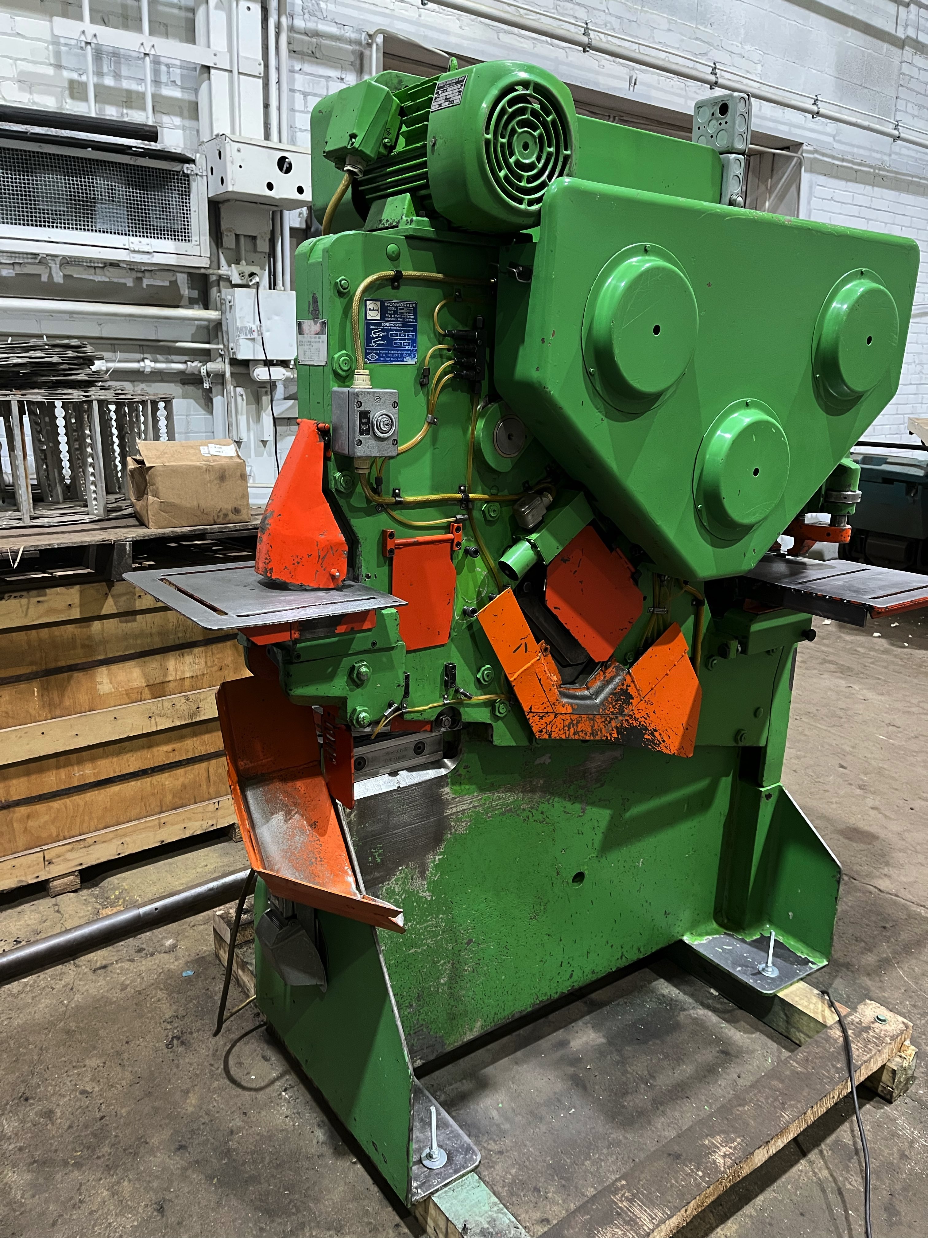 Ironworker: 48 Ton Muber KBL-48-4 Optima Ironworker