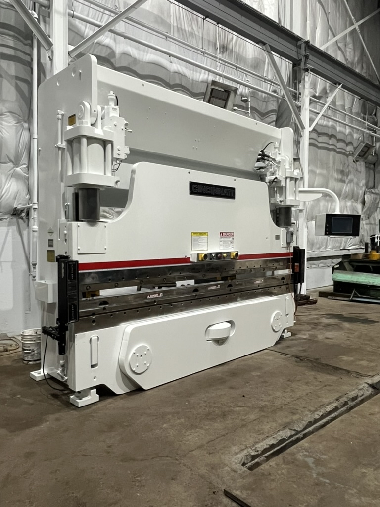 Press Brake: 175 Ton X 12’ Cincinnati 175 AF10 Autoform CNC Hydraulic ...